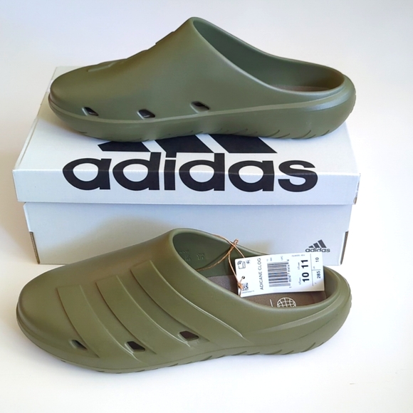 adidas | Shoes | Adidas Adicane Clogs Olive Strata Hq997 | Poshmark